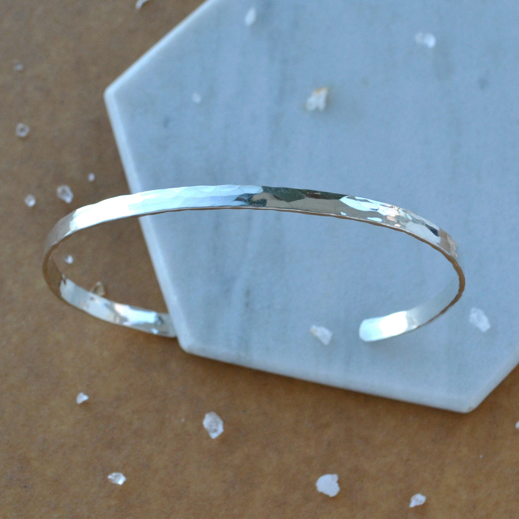 thick silver cuff bracelets